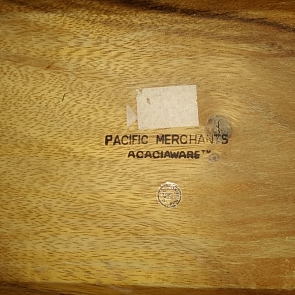 Accents | Pacific Merchants Solid Wood Vanity Tray | Poshmark